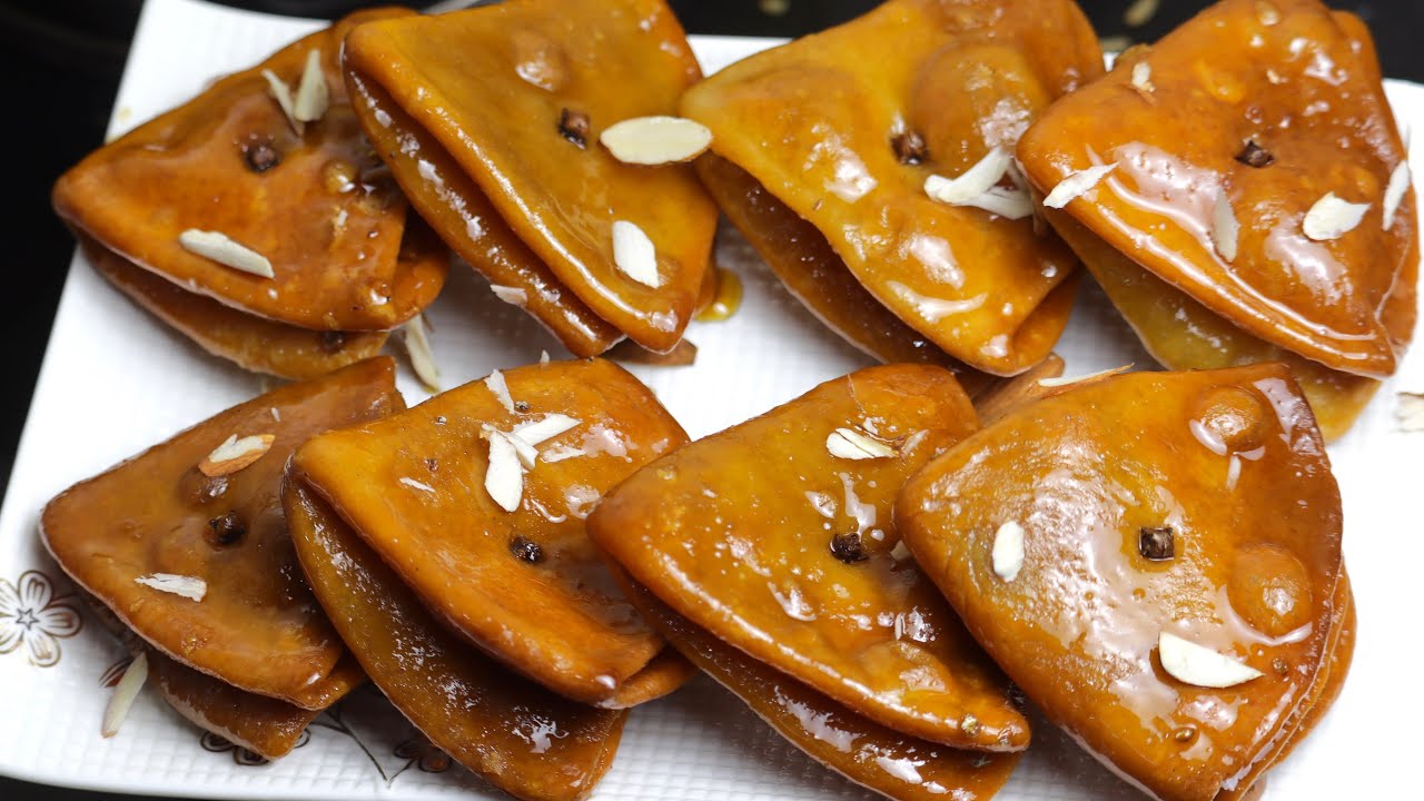 Badam poori recipe | diwali sweets | diwali recipes | almond sweet ...