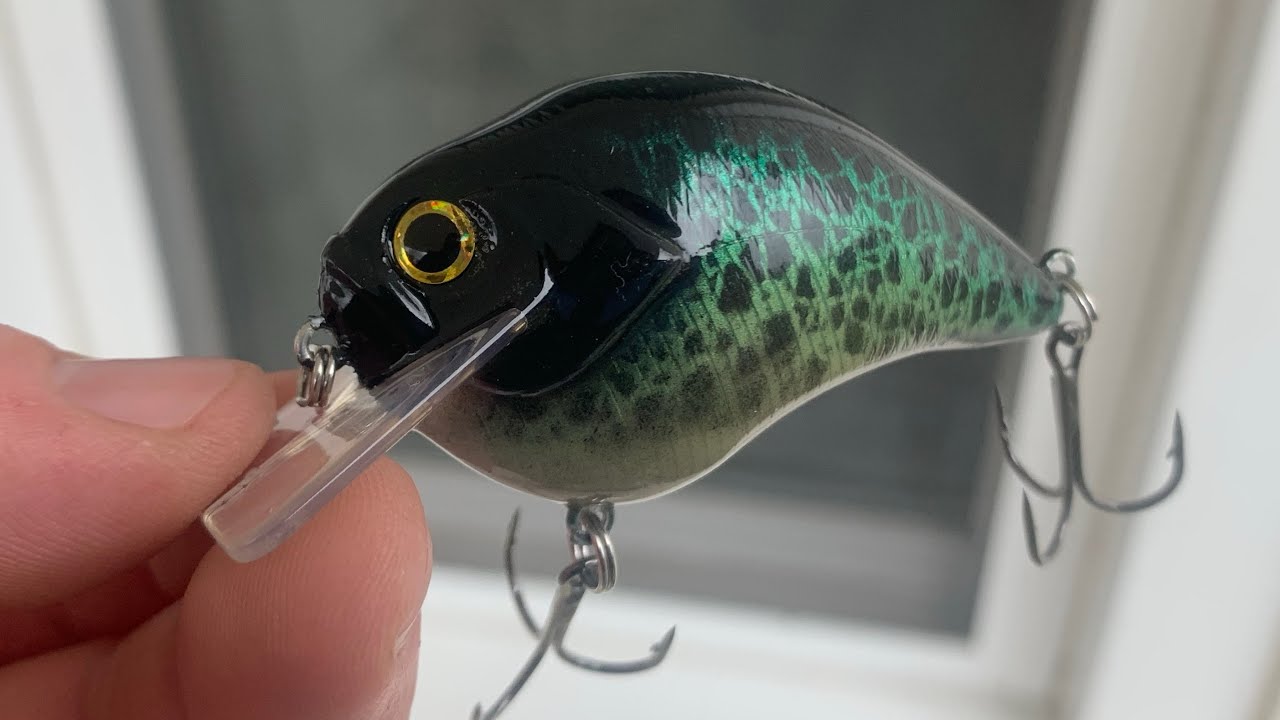 Lure Painting Crappie Pattern Ep.1 - YouTube