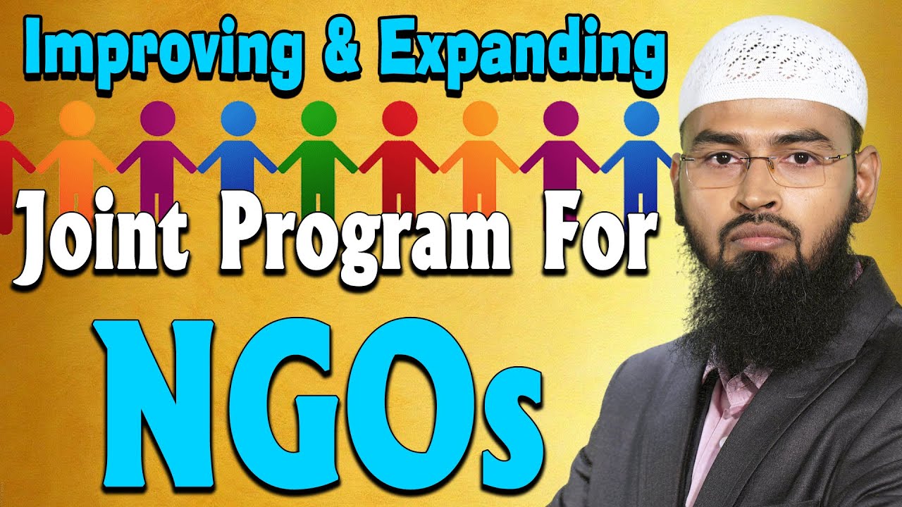 Improving & Expanding - Joint Program For NGOs By Adv. Faiz Syed - YouTube