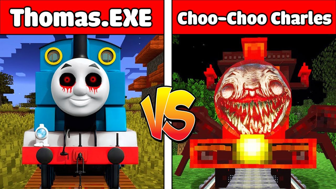 SẼ NTN NẾU THOMAS.EXE SOLO VỚI CHOO-CHOO CHARLES TRONG MINECRAFT ...