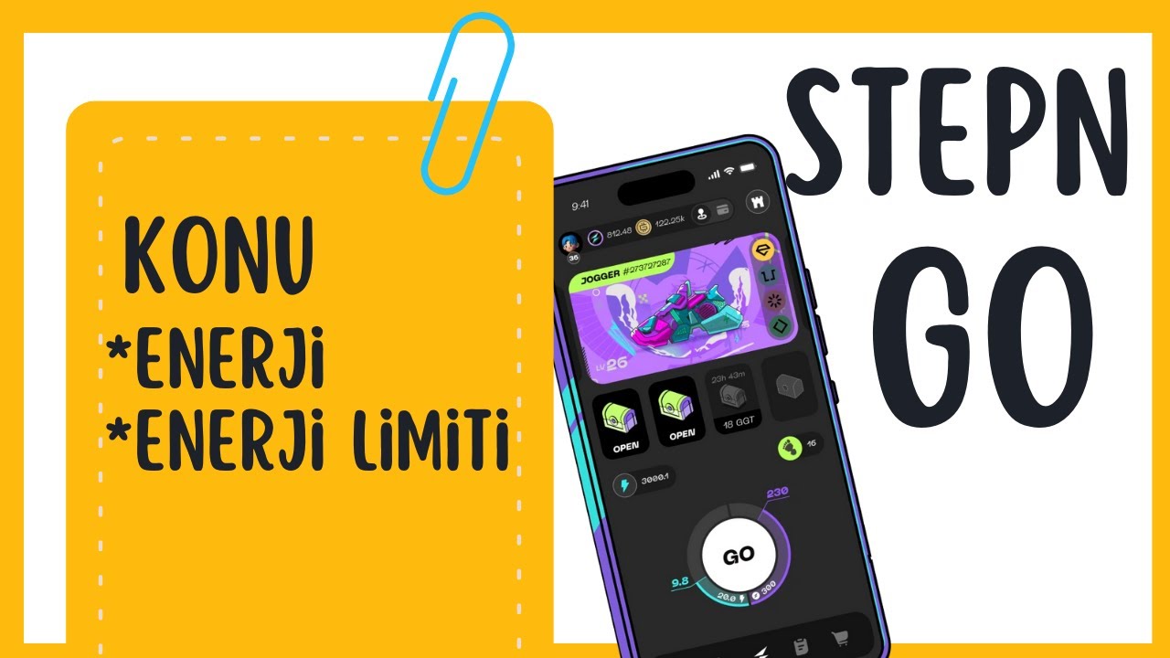 11) STEPN GO ENERJİ VE ENERJİ LİMİTİ ( Energy & Energy Cap ) - YouTube