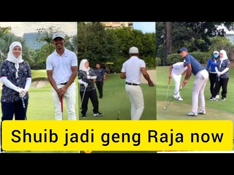 Tuanku Permaisuri Agong Ajak Shuib main Golf sekali best nya - YouTube