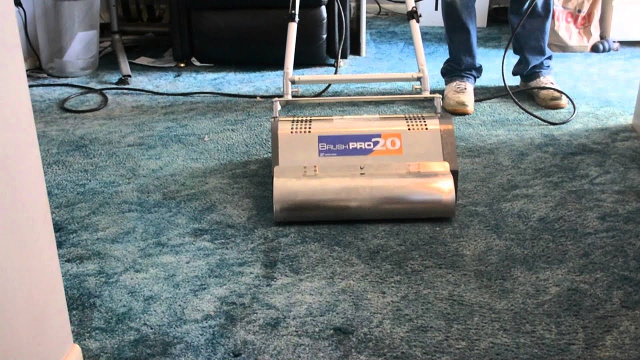 Encapsulation Cleaning with the Brush Pro - YouTube