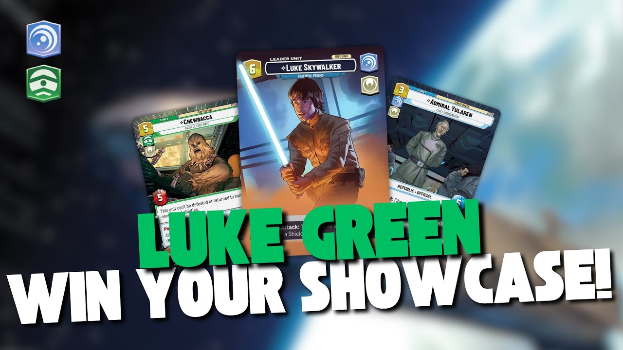 SECTOR TOP 32 LUKE GREEN! - Gameplay / Star Wars Unlimited - YouTube