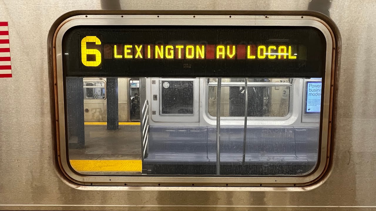 R142A 6 train ride: The immense temporary return of the new technology ...