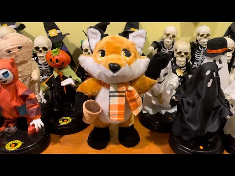 Gemmy 2014 Animated Musical Autumn Fox - YouTube