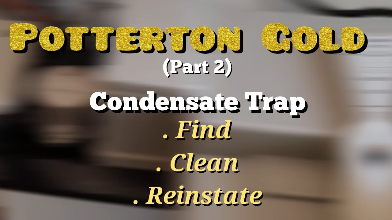Potterton Gold's Condensate Trap. where is it?? - YouTube