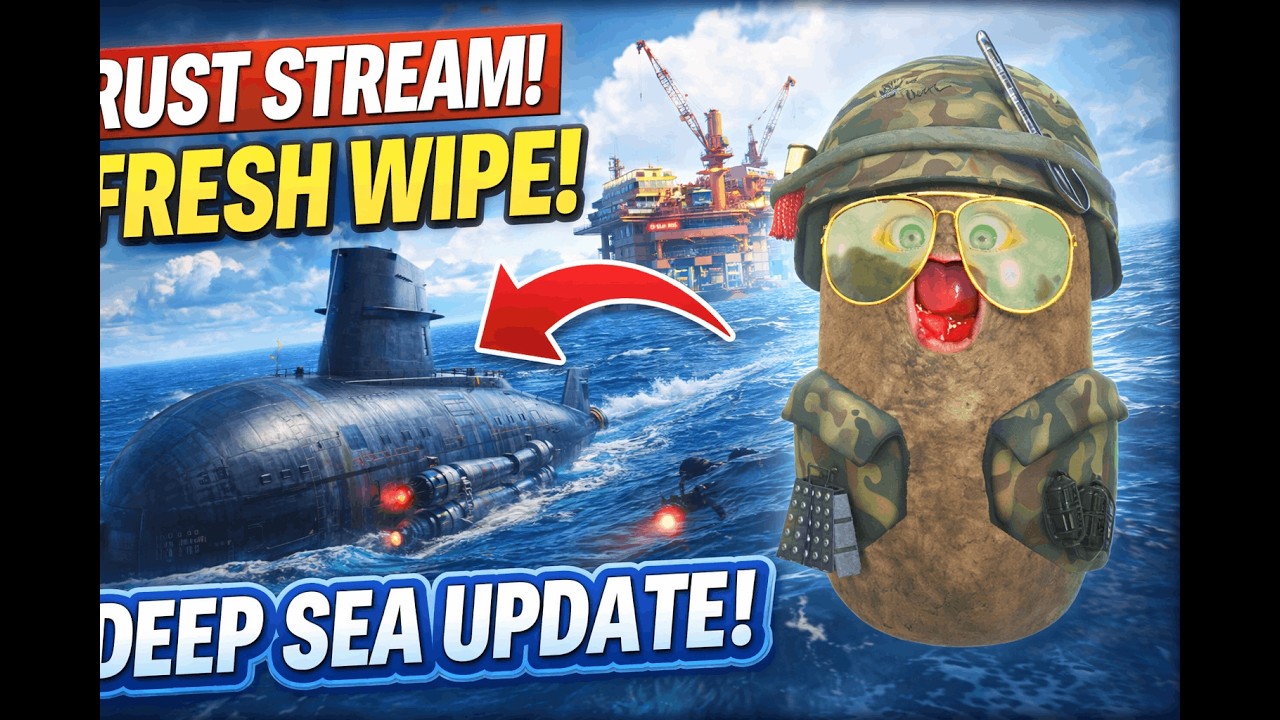 DEEP SEA UPDATE = FREE LOOT 💦 Fresh Wipe SPEEDRUN (DROPS ON) #rust ...