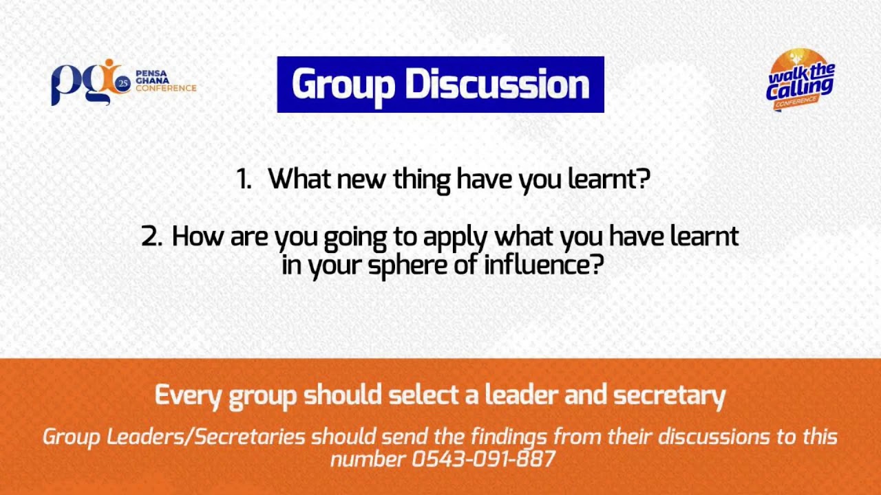 PENSA GHANA CONFERENCE 2025 || WALK THE CALLING || KNUST -PENSA ...