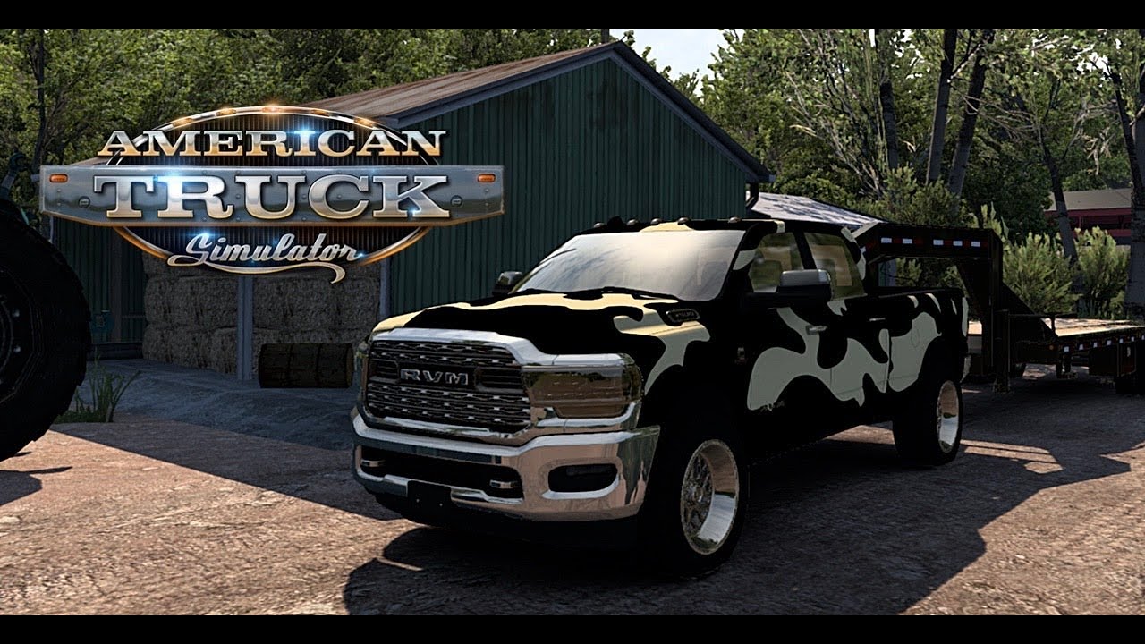 ATS | RAM 3500 HD HotShot Trucking | Logitech G923 - YouTube
