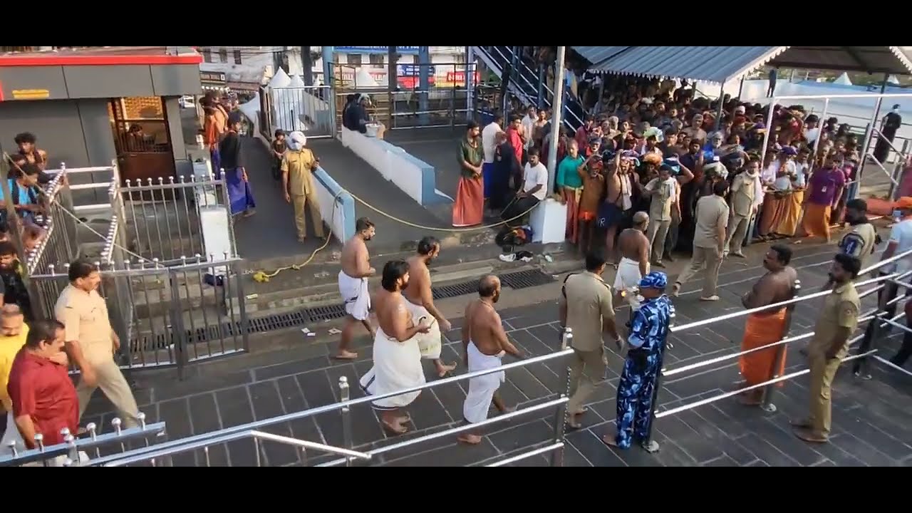 SABARIMALA SANNIDANAM TODAY USHA POOJA || 26-12-2024 - YouTube