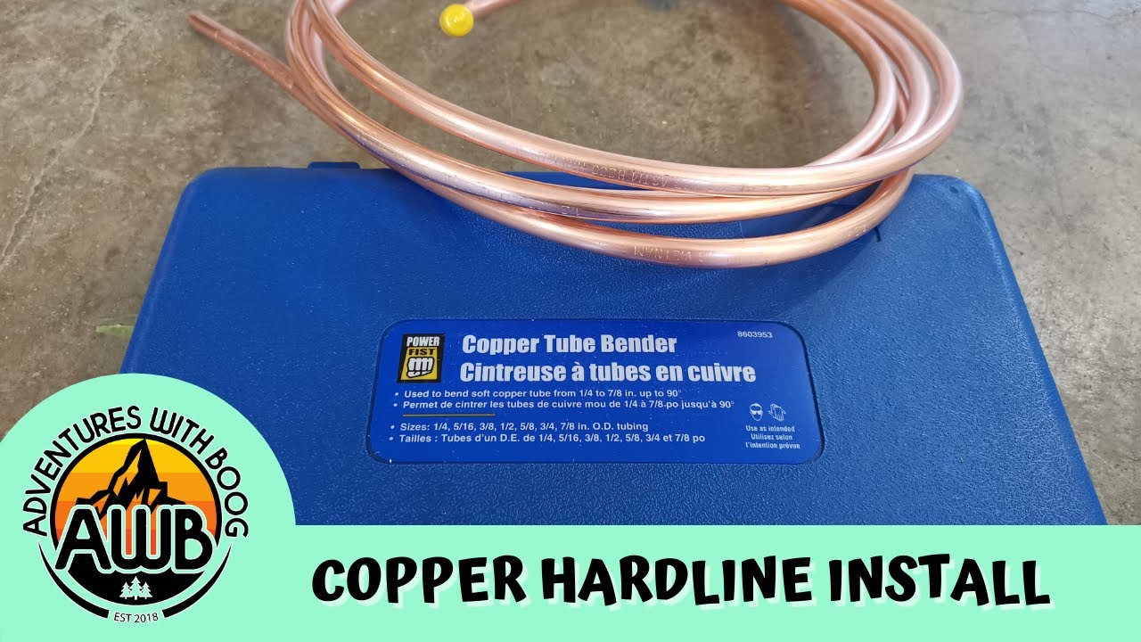 Skoolie Propane Tubing Install - Bus Conversion Ep. 44 - YouTube