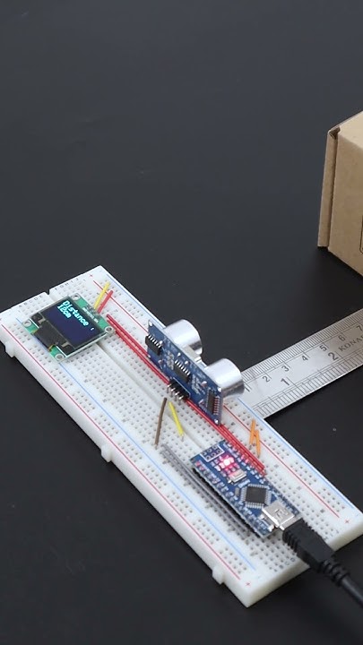 Diy Digital Scale Arduino Nano Ultrasonic Sensor Mini Project Coders Cafe Youtube