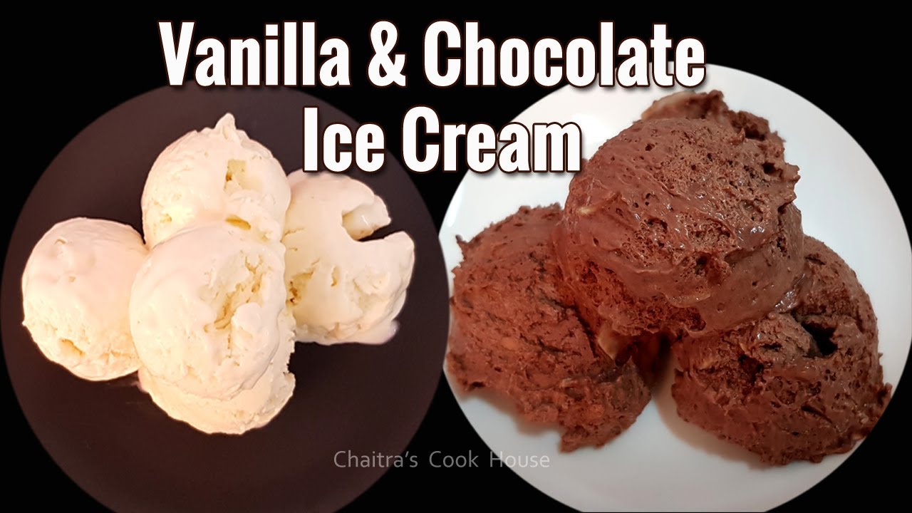 Easy home made ice creams with few ingredients & without ice cream ...