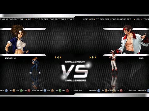 [KOF MUGEN] Kyoko Type-P vs Syo Kirishima - YouTube