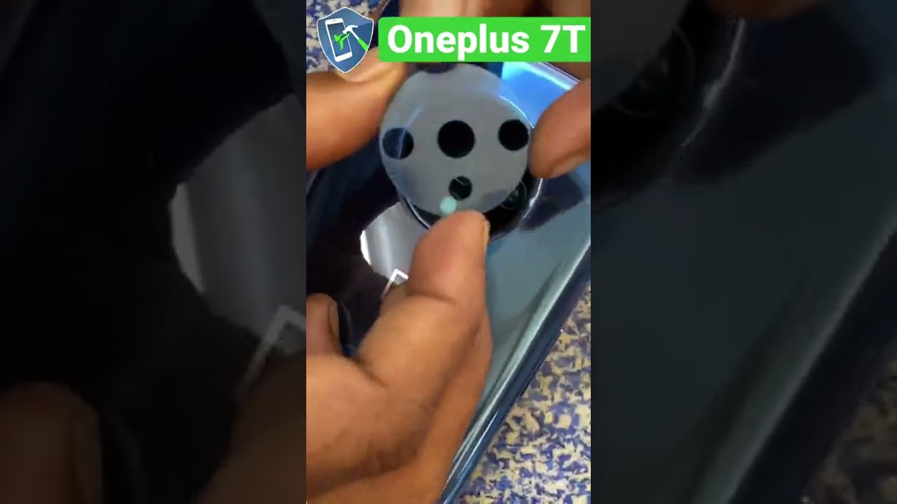 Oneplus 7T Camera Glass Protector #shorts - YouTube