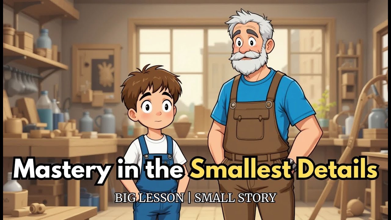 Mastery in the Smallest Details | A Life Lesson Story to teach you ...