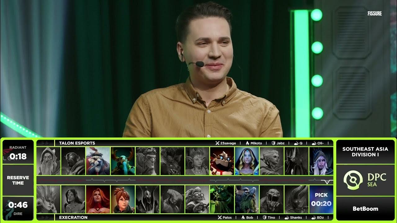 (RU) Execration vs Talon Esports | map 1 | DPC SEA 2023 Tour 1: Division I | by @Sheyl ...