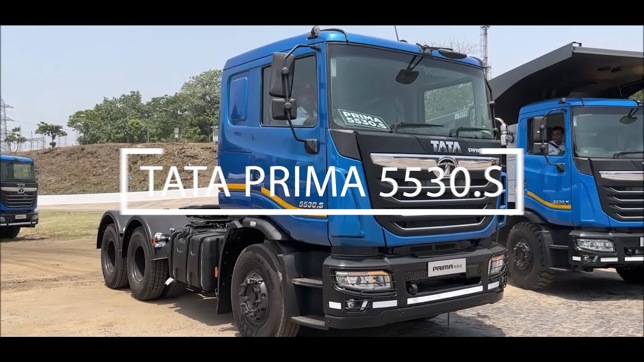 Tata Prima Truck Side View