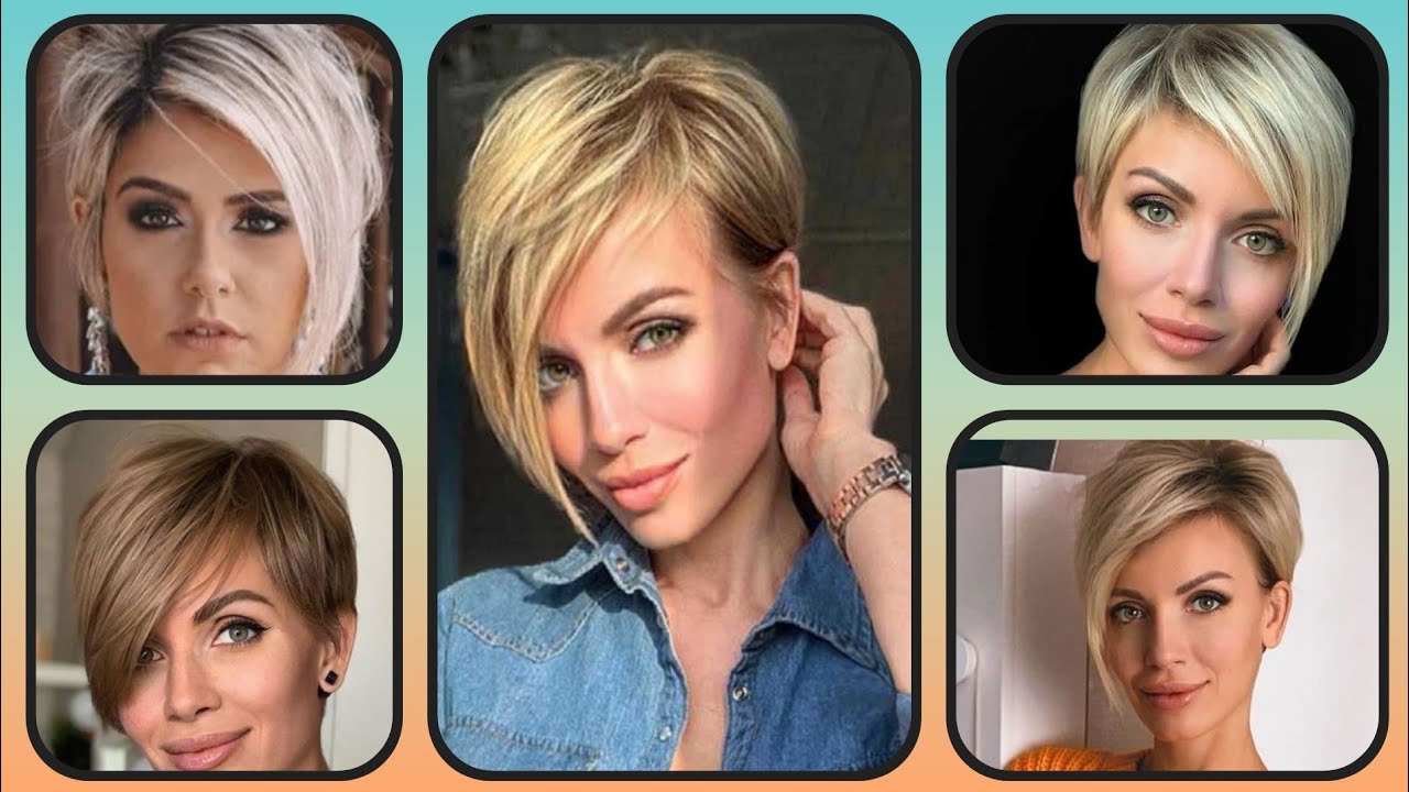 Dashing fantastic pixie short haircuts side Bangs ideas - YouTube
