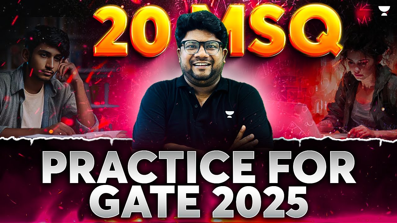 GATE 2025 Chemistry | 20 MSQ GATE Practice Questions | Kuldeep Garg ...