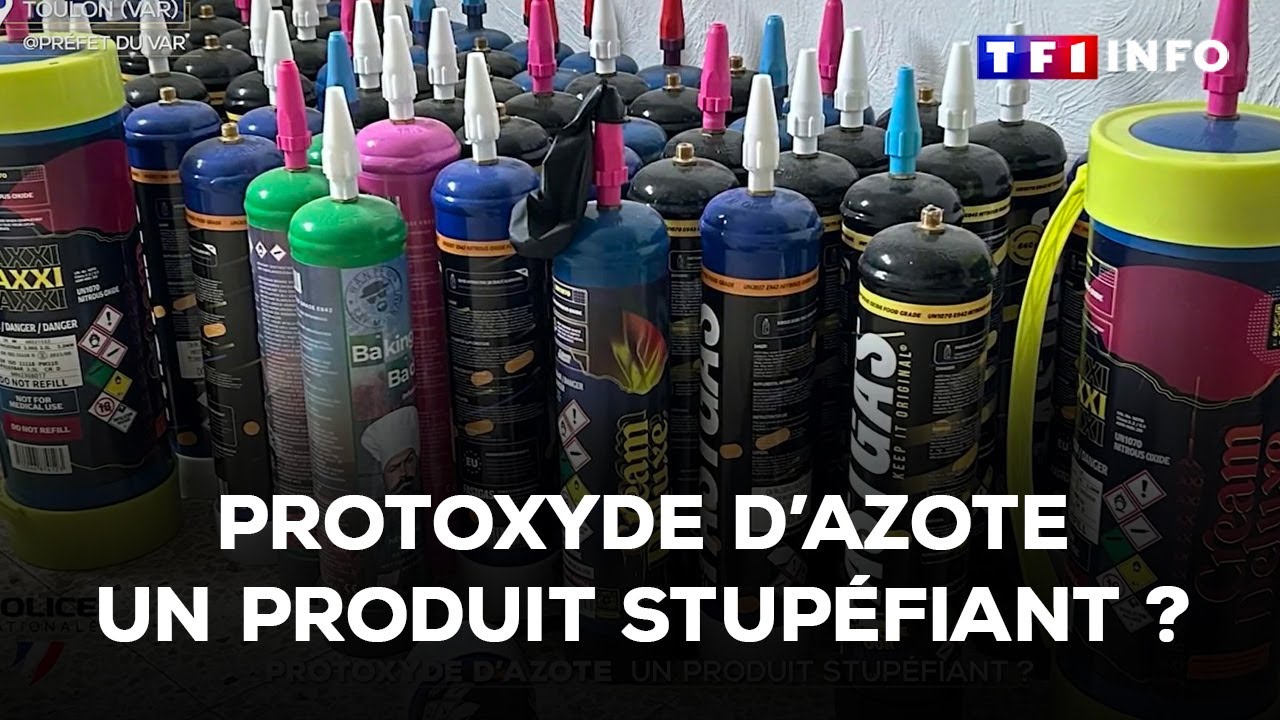 Protoxyde d'azote : un produit stupéfiant ? ｜TF1 INFO - YouTube
