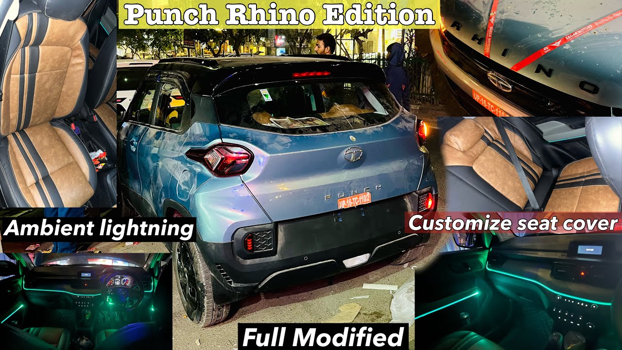 Tata Punch Rhino Edition Modification Punch Rhino Edition Punch Full ...