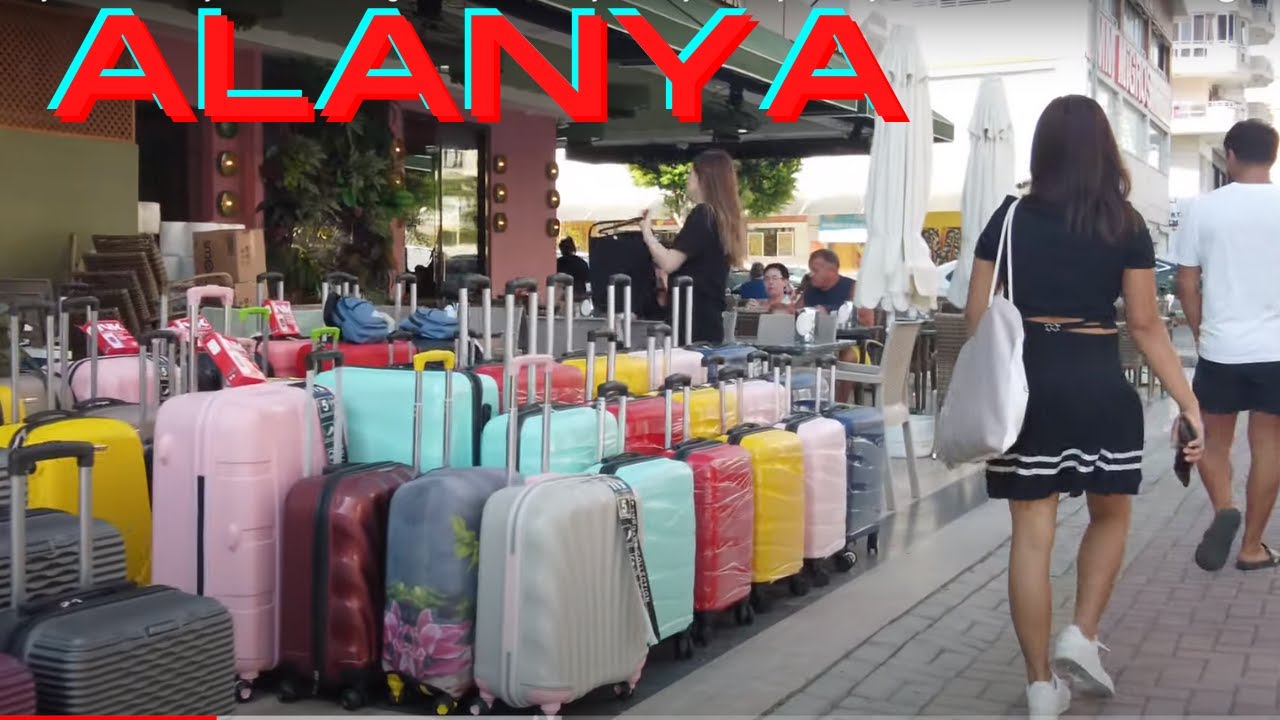 Alanya City Center ! Alanya Street Walking Tour 2022 ! Alanya Antalya ...