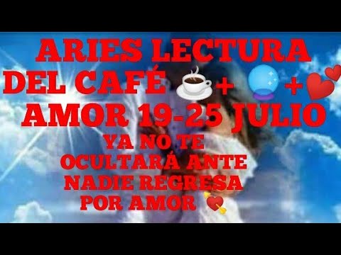 ARIES LECTURA DEL CAFÉ ☕ SE DECIDE POR TI YA📞 💘ESTA LUCHANDO PASA DE ...