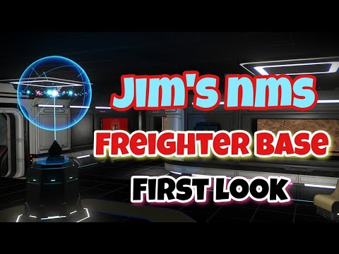 Jim's nms freighter base first look - YouTube