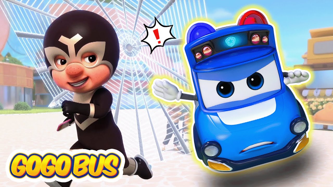 Cảnh Giác Kẻ Xấu Nơi Công Cộng 👮 Hoạt Hình Cảnh Sát Trưởng GOGO Bus ...