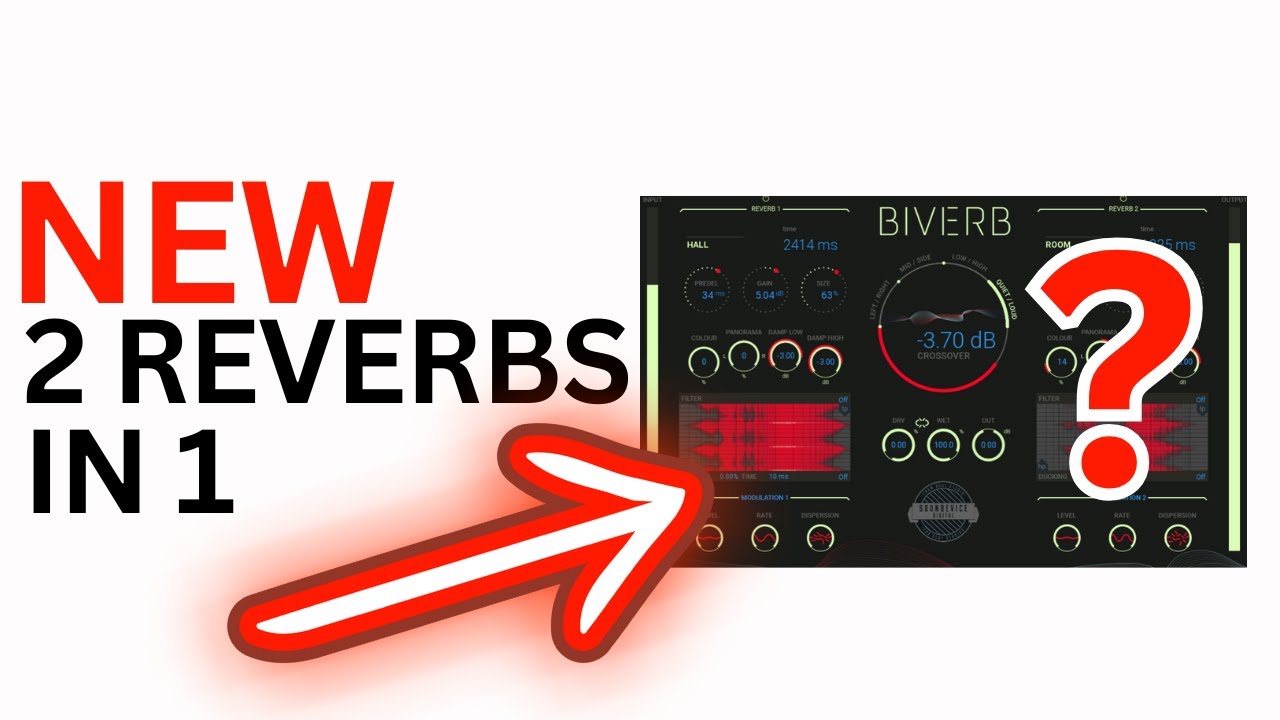 BiVERB VST AU plugin QUICK LOOK 2 Reverbs in 1 ????? - YouTube