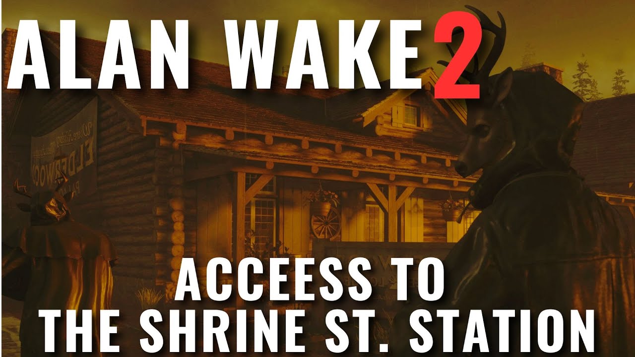 Alan Wake 2 - How to use Angel Lamp to reach the Shrine St. Station ...
