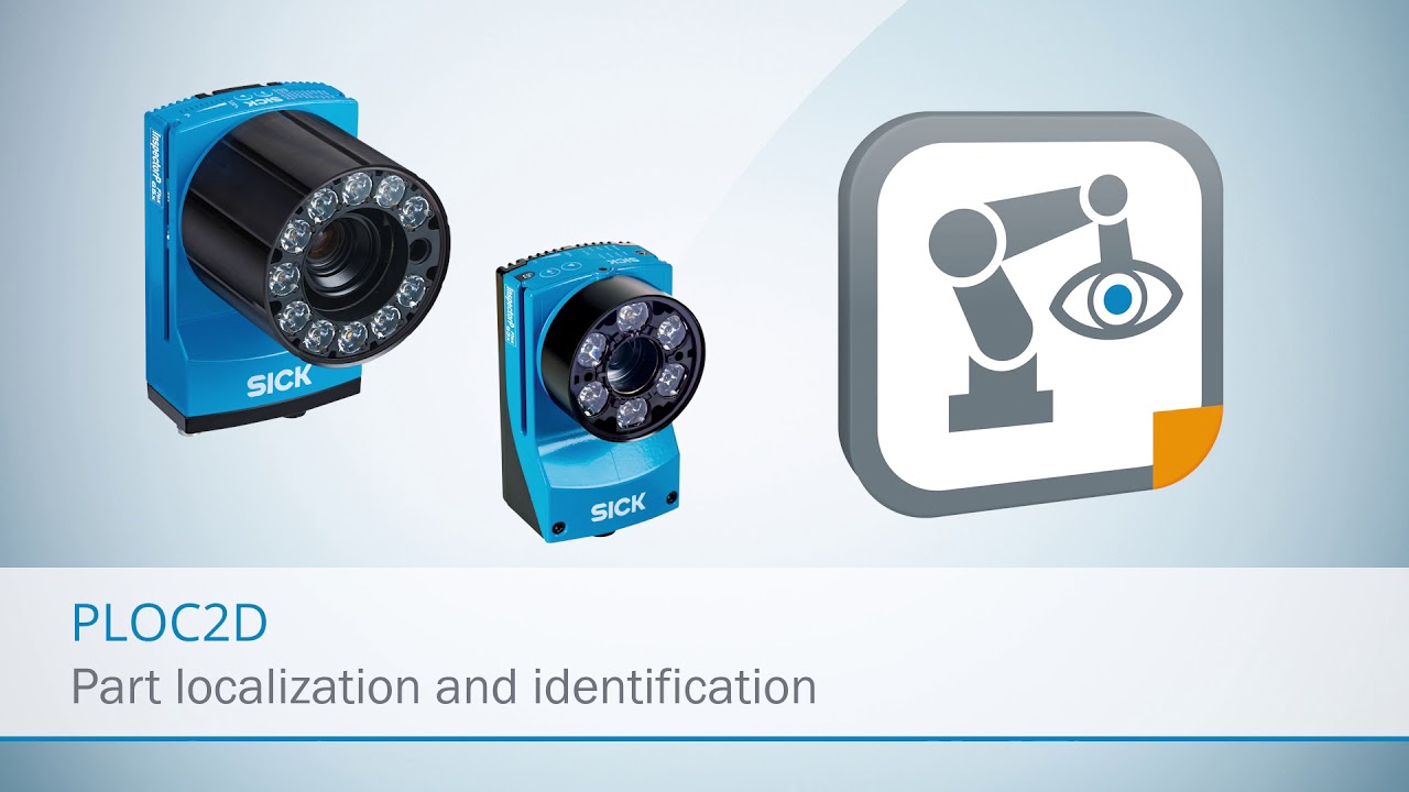 PLOC2D: Part Localization - Powered by SICK AppSpace - YouTube