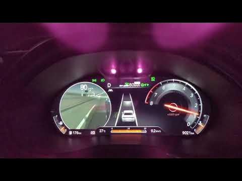 올뉴 제네시스G80 RG3 #HDA2 #고속도로차선변경보조 #드라이빙어시스덴티드2 #차선변경주행테스트 - YouTube