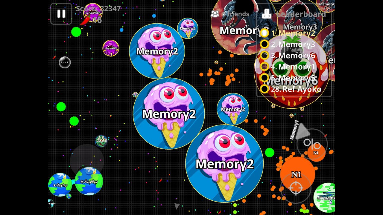 Memory vs 3 CLANS!! | Agar.io Mobile Clan War | Server Domination日本 ...