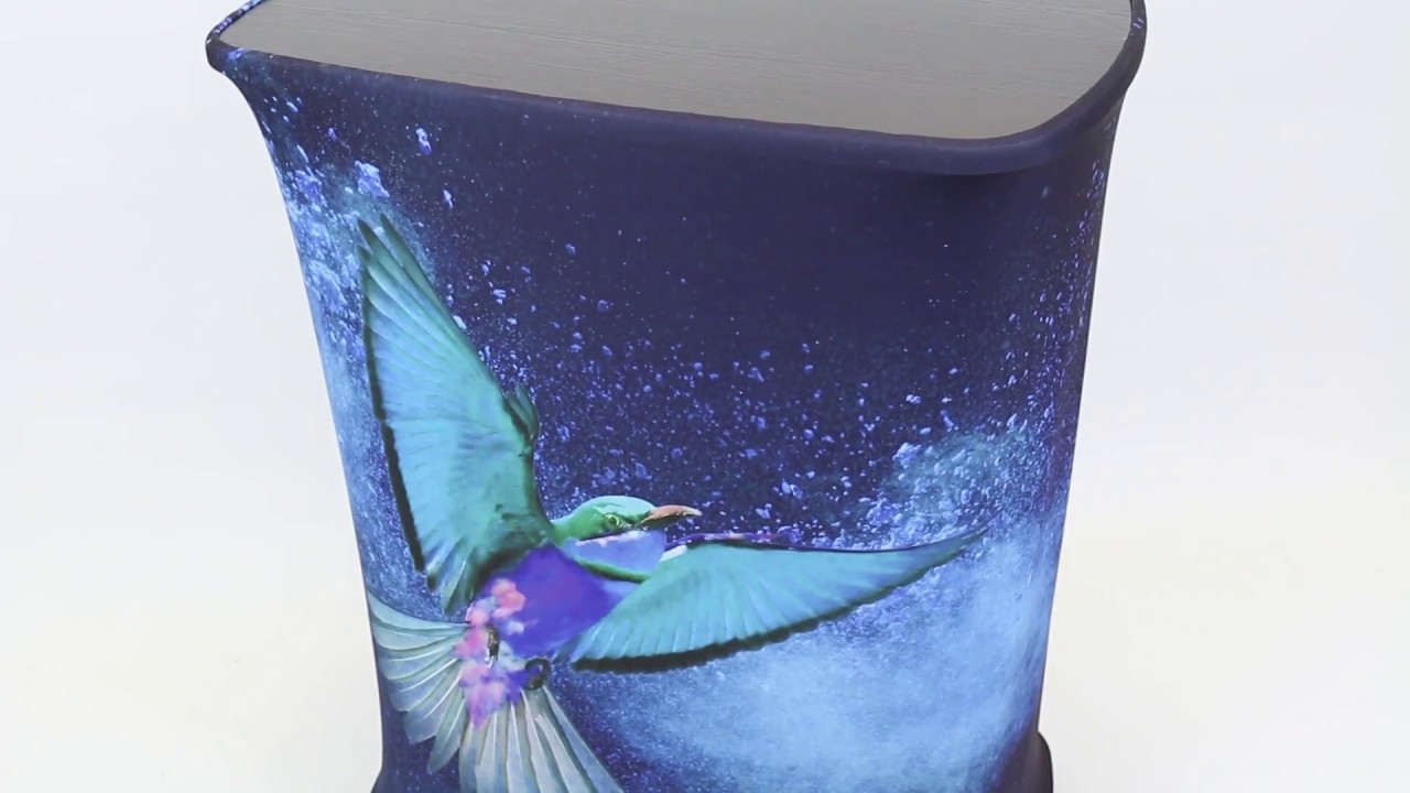 TEXstyle Rectangle Counter Fabric Display - YouTube
