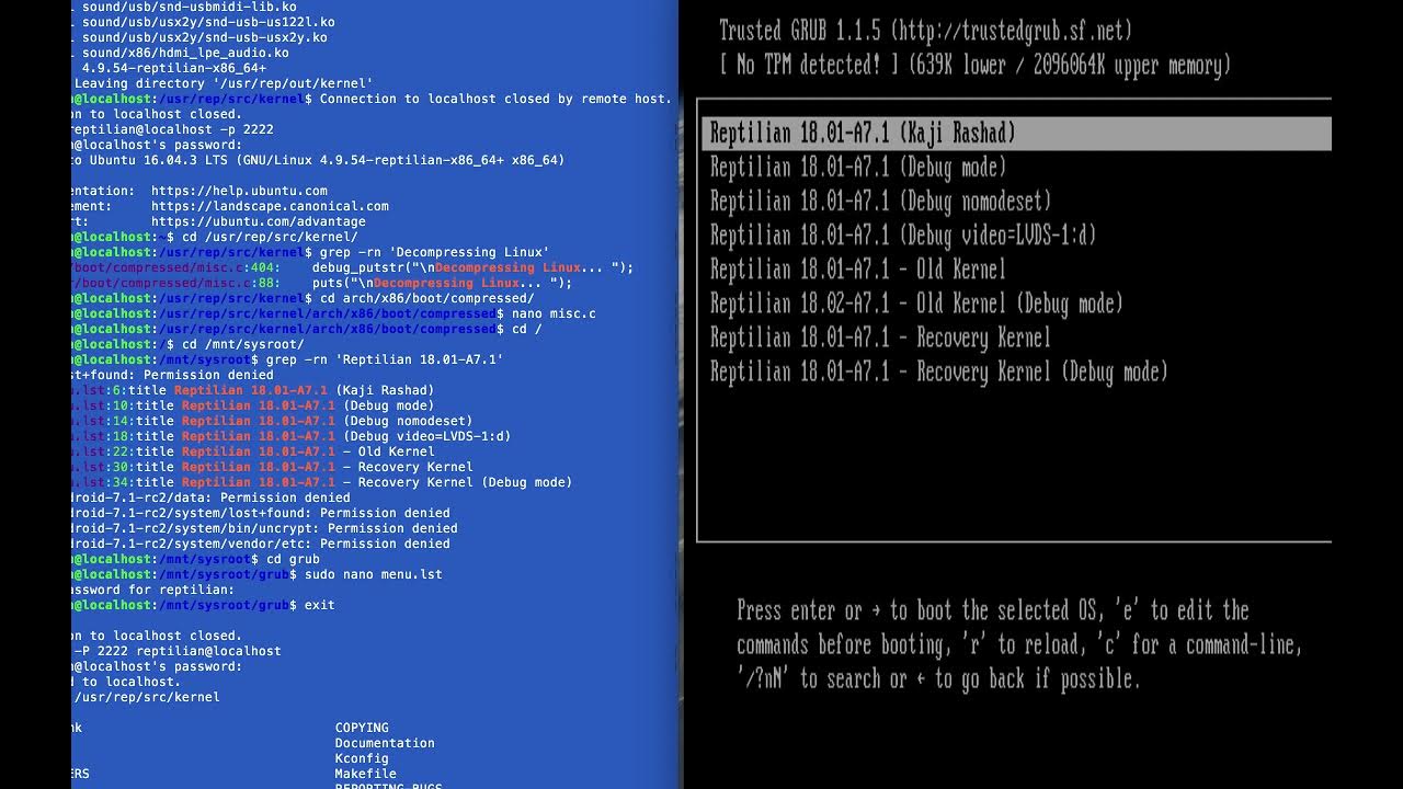My First Kernel Mod - YouTube