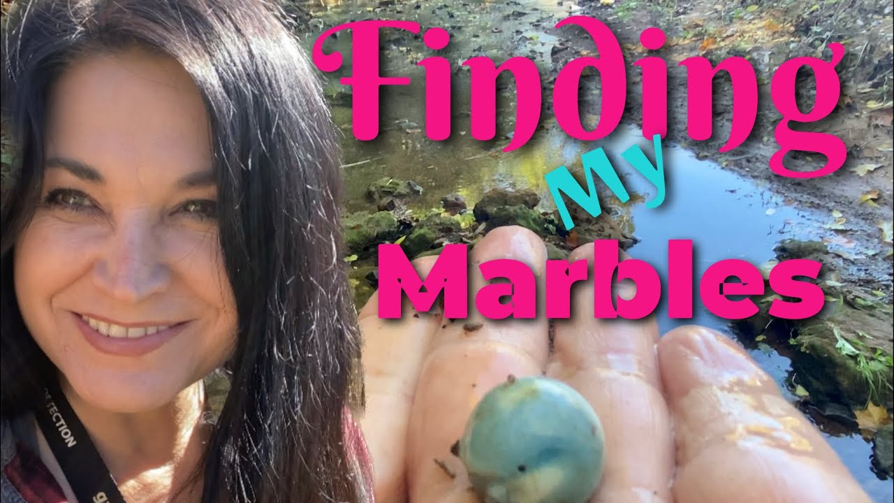 Finding My Marbles In the Creek - YouTube