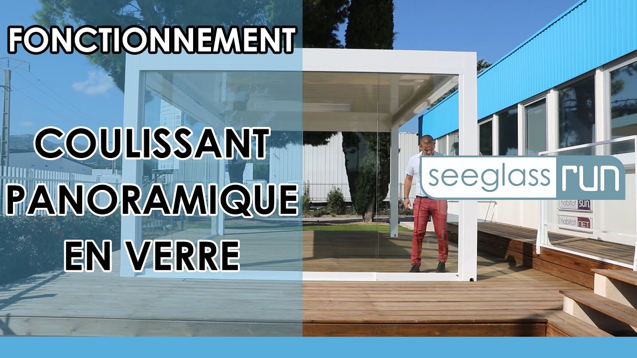 Présentation du coulissant panoramique Seeglass RUN - Glass Systems ...