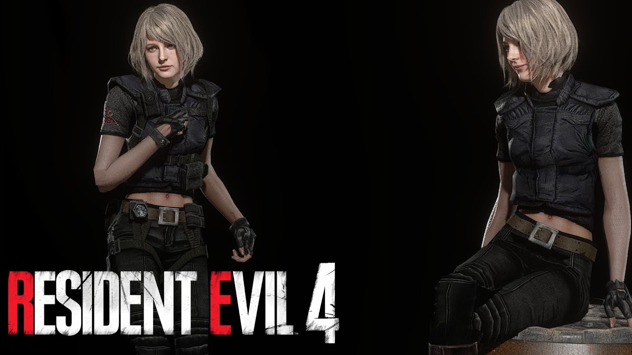 Ashley Assignment Resident Evil 4 Remake Mod Gameplay Biohazard 4 - YouTube
