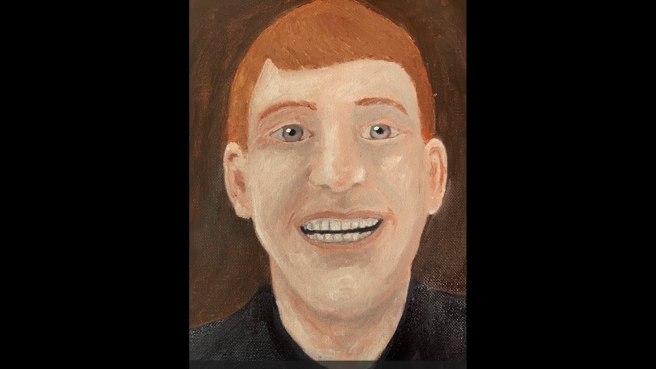 Male Portrait - Alla Prima Style with a Limited Color Palette - YouTube