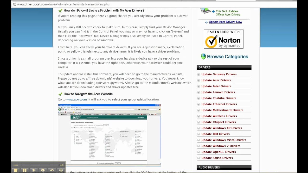 How to Update Acer Drivers - No Strings Attached :) - YouTube