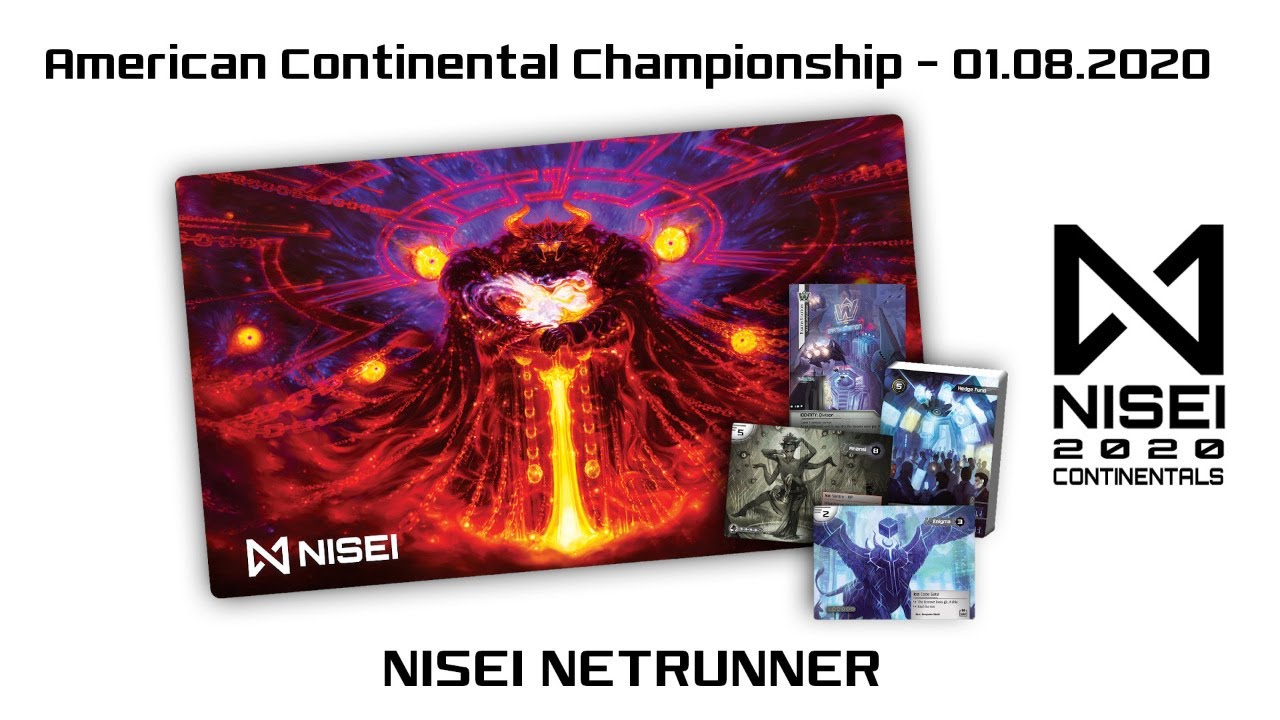 Part 1 - NISEI NETRUNNER American Continental Championship 2020 - RCG ...