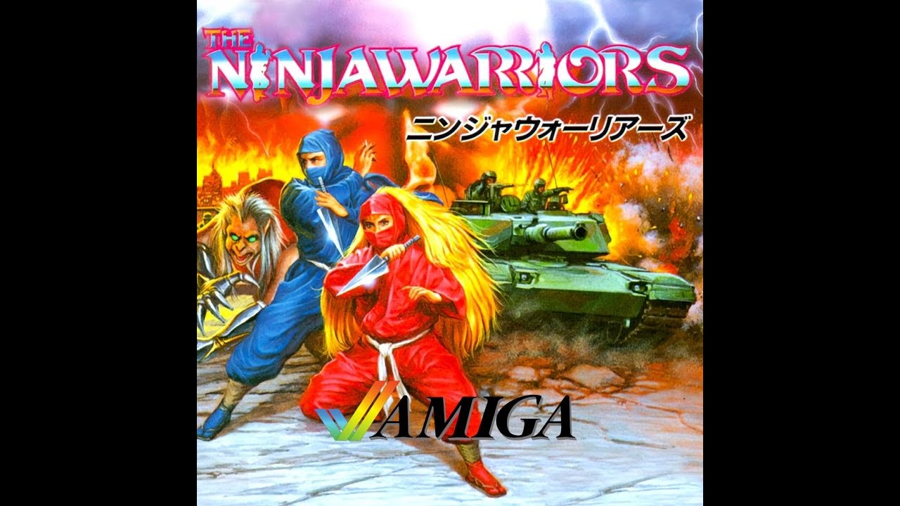 The Ninja Warriors Amiga Intro Music - YouTube