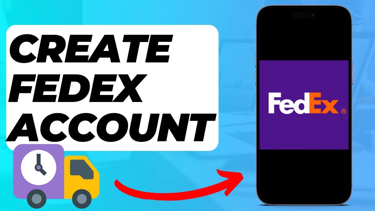 How To Create A FEDEX Account Quick Easy YouTube how-to-create-a-fedex-account-quick-easy-youtube