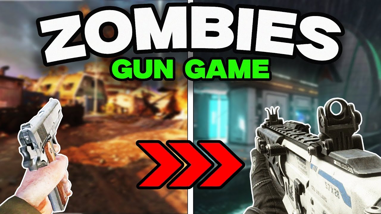 ULTIMATE ZOMBIE GUN GAME CHALLENGE: 100+ WEAPONS!! - YouTube