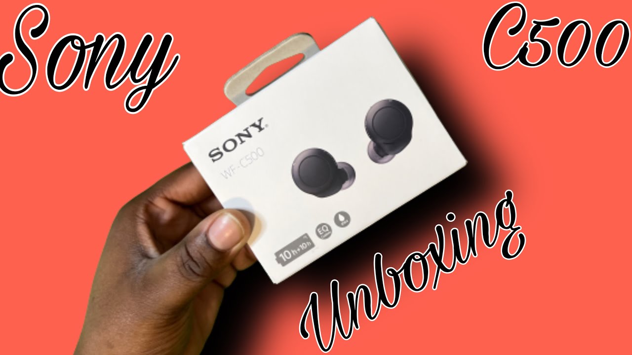 Sony C500 unboxing - YouTube