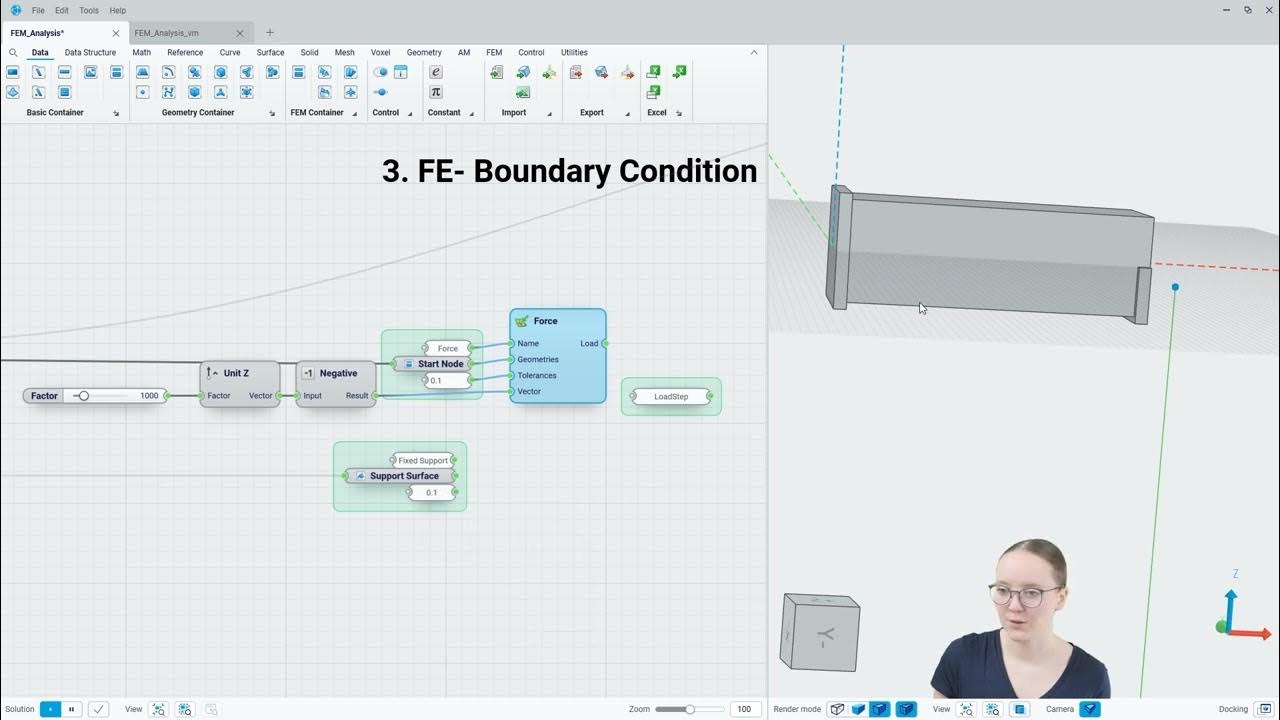 How to set up a FEM analysis using Synera - Lesson 09 - YouTube