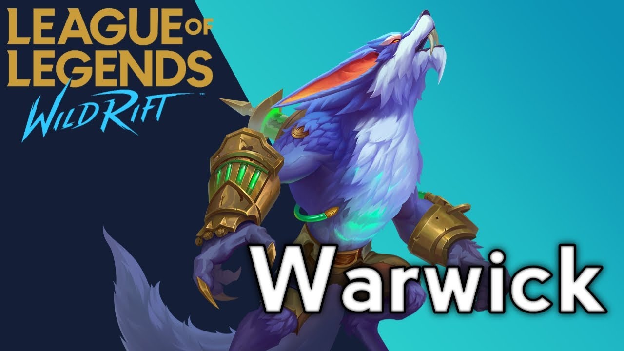 WARWICK BARON LANE GAMEPLAY - League of Legends: WildRift - YouTube